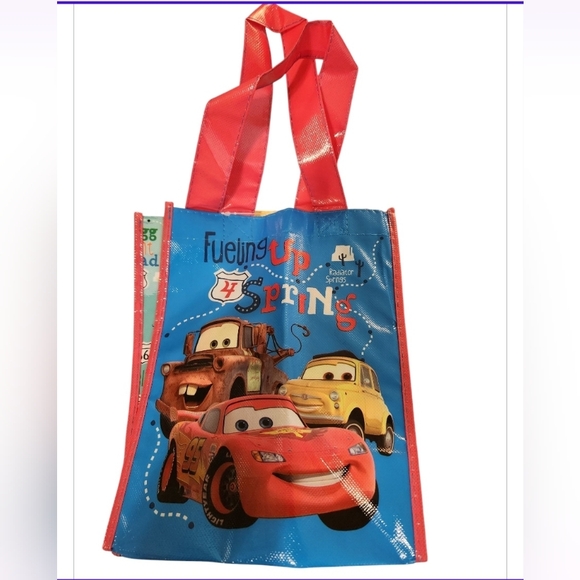 Disney | Other | Disney Cars Mini Tote Bag Red And Blue | Poshmark